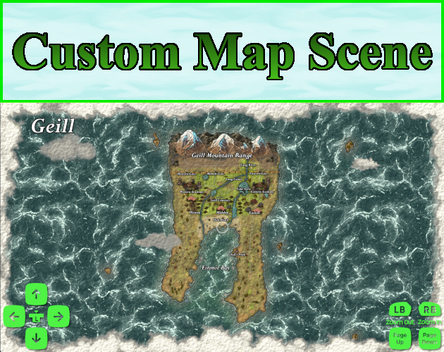 Custom Map Scene Plugin for RPG Maker MV by Axial Escape