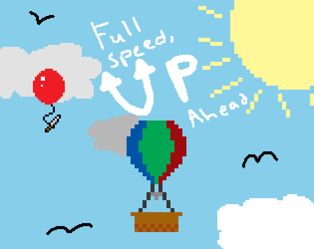 Full Speed, Up Ahead by goobymoody