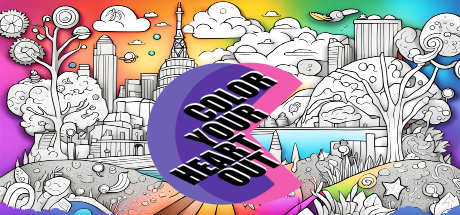 Color Your Heart Out (AI Coloring Book) by itchymitchygames