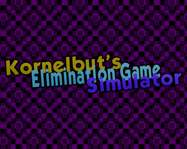 Elimination Game Simulator by kornelbut