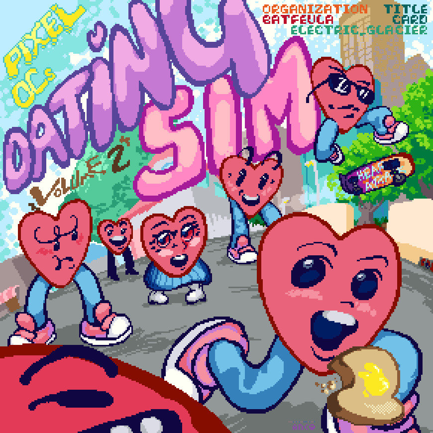 Pixel OCs Dating Sim - Volume 2 by batfeula