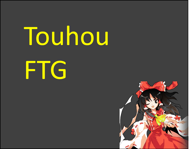 Touhou fighting game Tabletop Var. by EGG_OwO