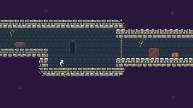 Free Stone Brick Dungeon Platformer Set by Leon Twemlow