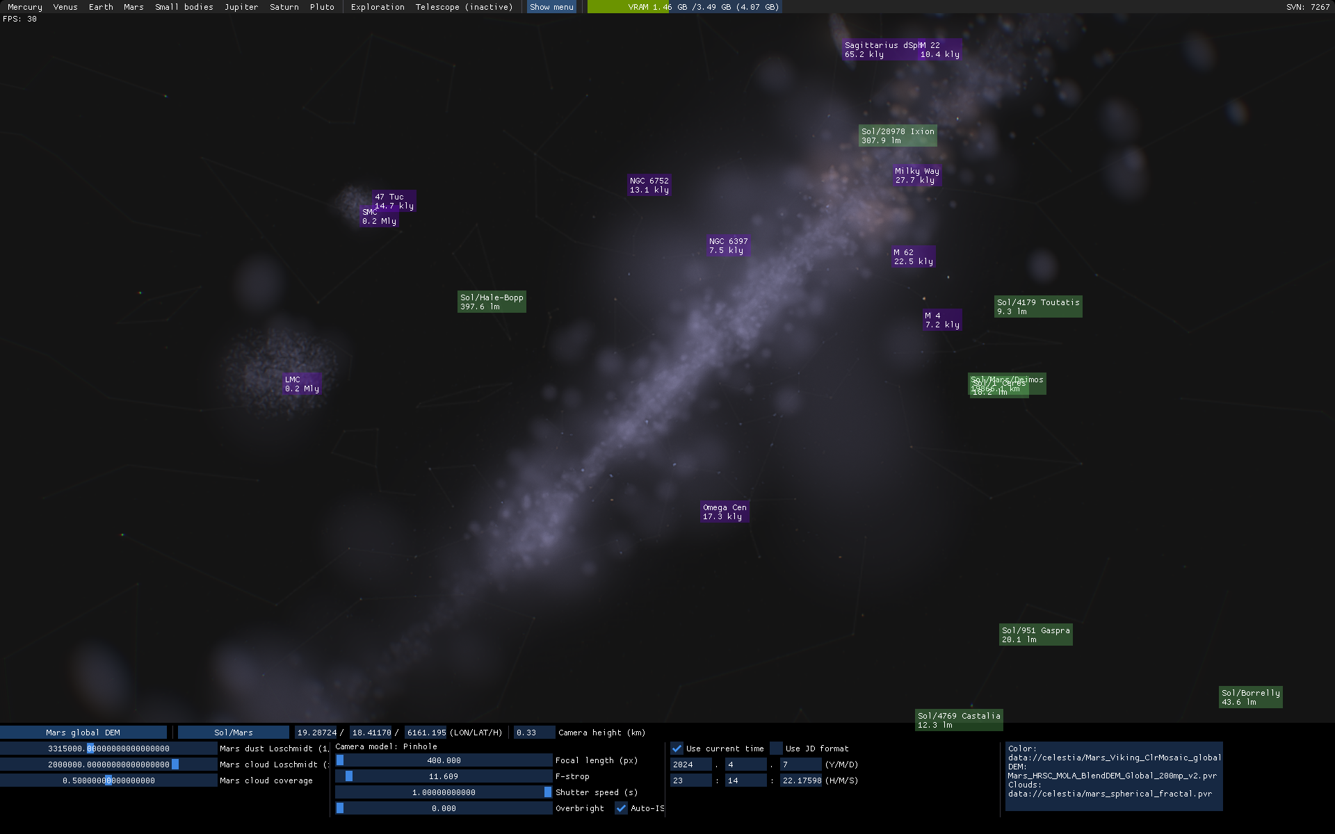 Photometric distant stars and improved labeling - Demeter by aalberik