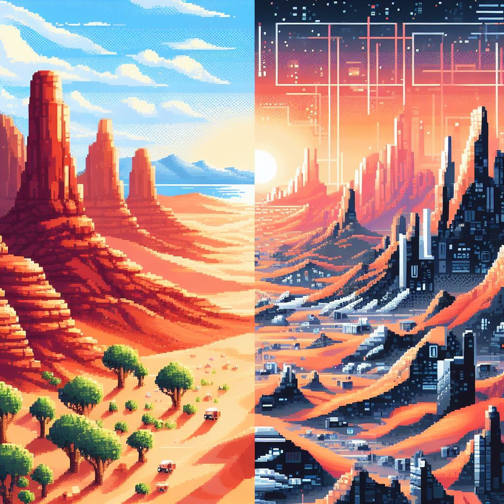 Binary Trails by Firedrake18