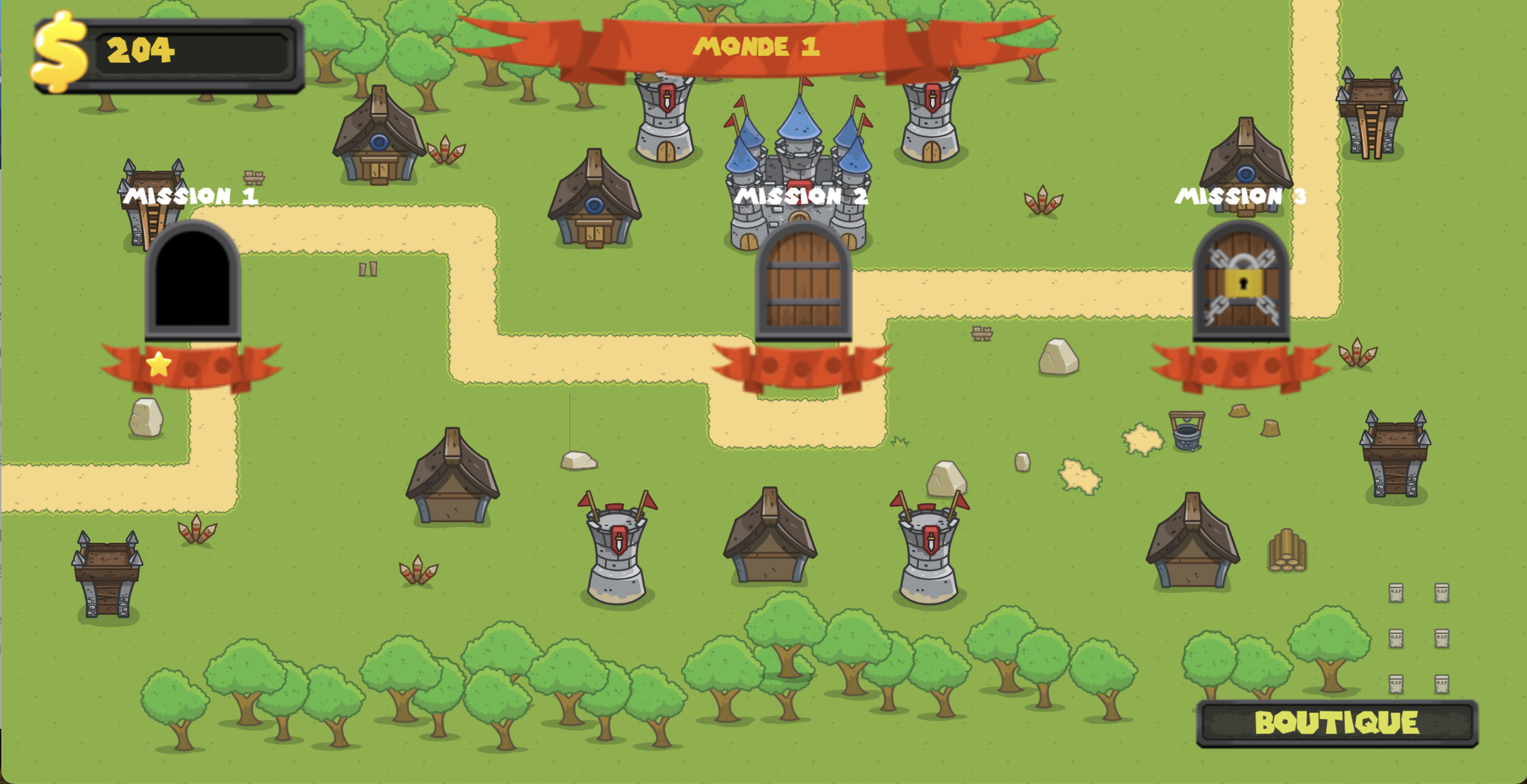 Tower defense : magic orbs by mokratos