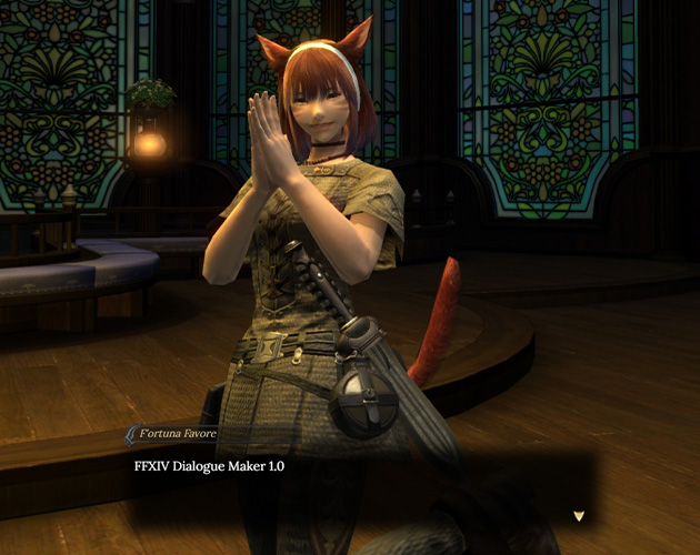 FFXIV Dialogue Maker 1.0 by Sebastian Scaini, F'ortuna Favore