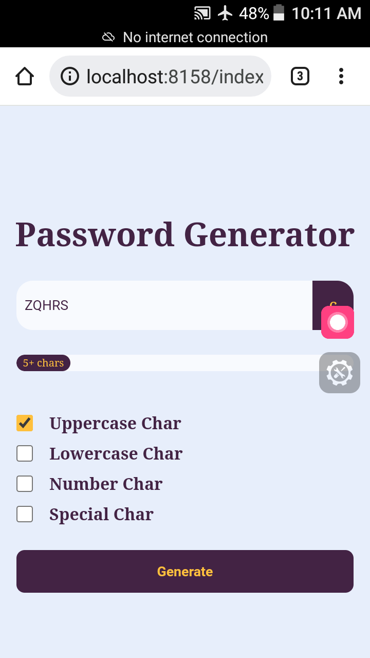 password_generator by web_diciple