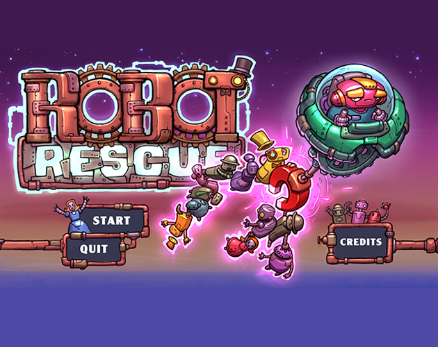 Robot Rescue by Creature Cauldron