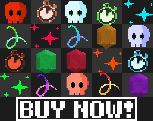 VFX +50 HD & Pixel Art Effects - Pack #23 by Zowie Inoue