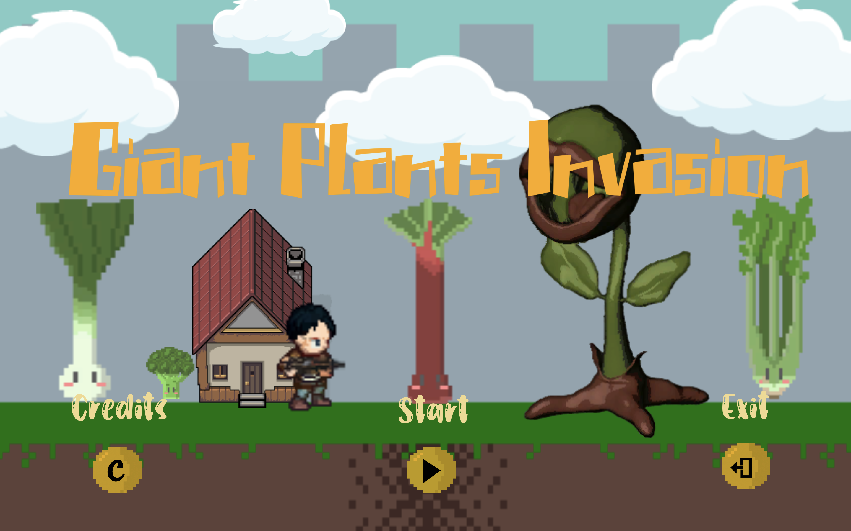 Crazy Plants Invasion by Kimi Du