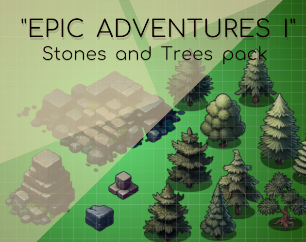 Epic Adventures - Tree and Stone Pack by FinFinych