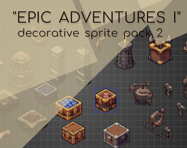 Epic Adventure - Decorative sprite pack 2 by FinFinych