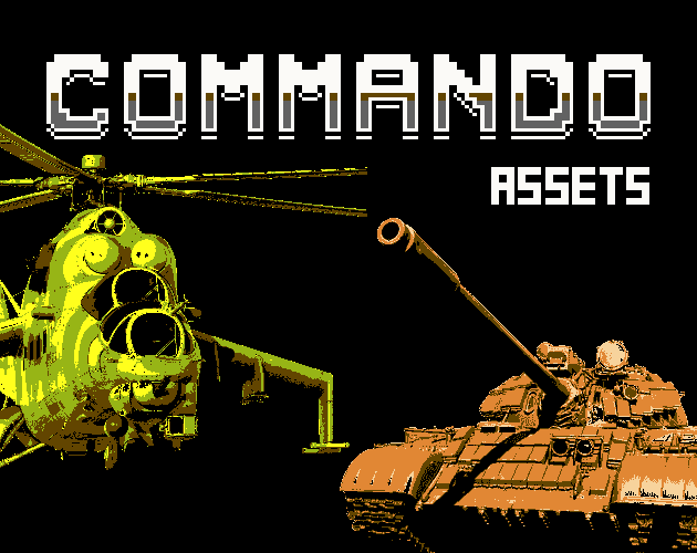 Commando Asset Enemies by Alb_pixel Store