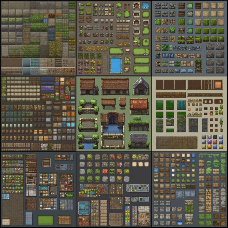 800 MB 2000 Image Sheets MASSIVE Pixel Art Assets by Pixel Game Resources