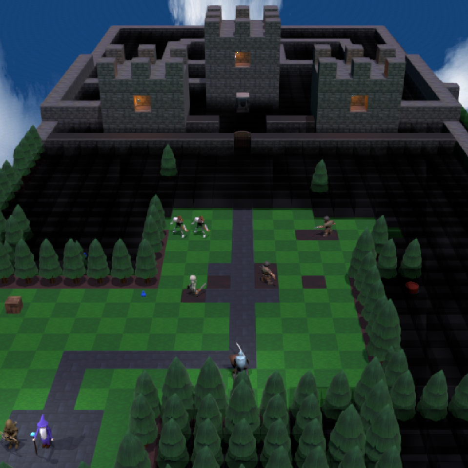 3D Tile-based game - The Fool's Path 3D by JHyde