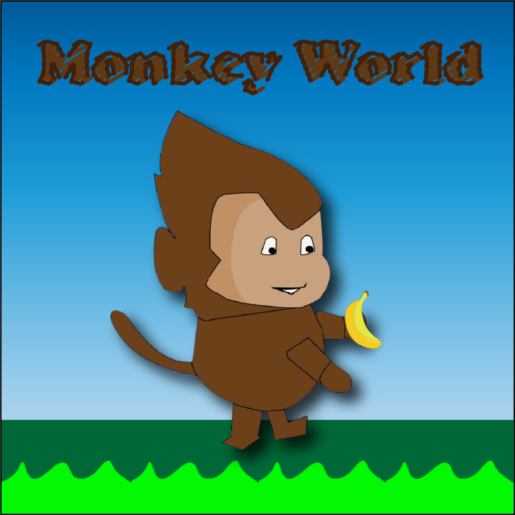 Monkey World by Pradum Kumar Maurya