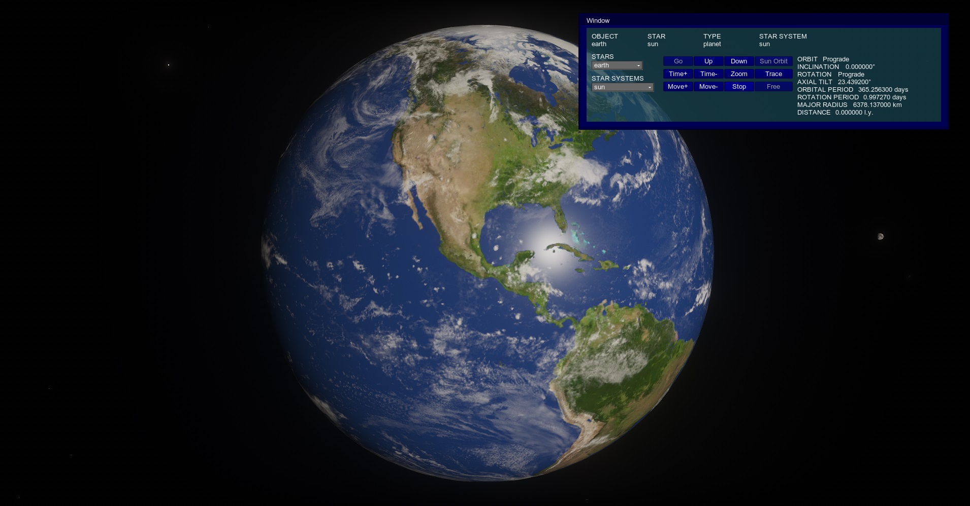 Another solar system simulator by morenostef