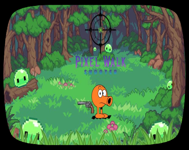 Pixel Walk by Otabek01