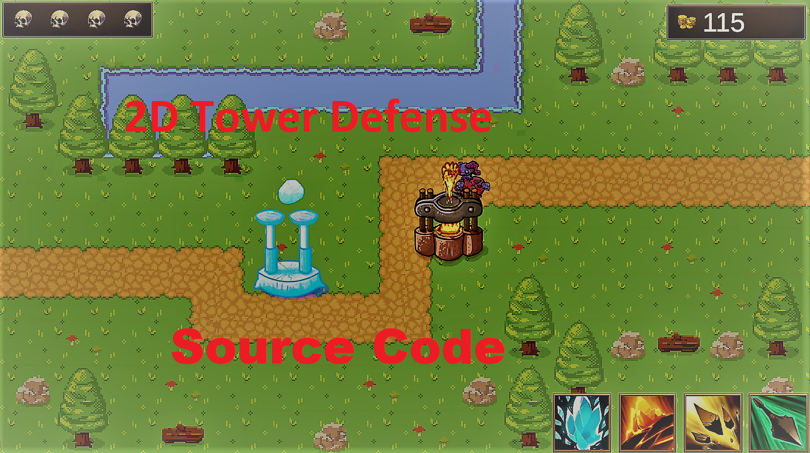 Tower Defense 2d Source code by BOSS Studio