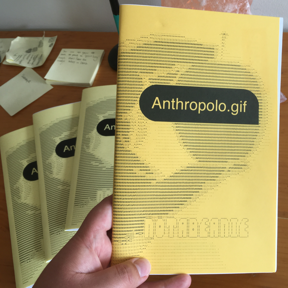 Anthropolo.gif - Print Your Own Zine by notabeanie