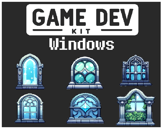 Game Dev Kit!: Windows - Asset Pack 1 by Zowie Inoue Game Dev Kit!: Windows - Asset Pack 1 by Zowie Inoue