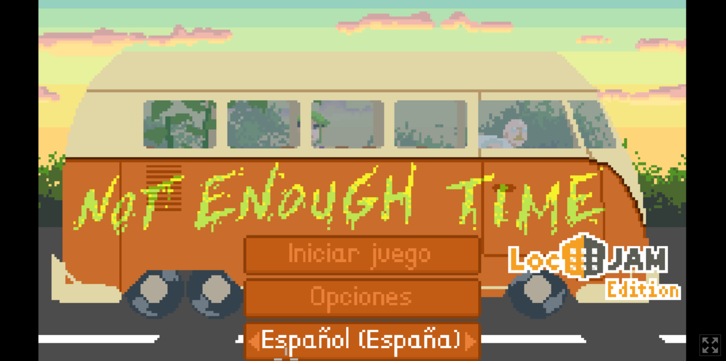 [EN>ES] Not Enough Time LocJam 6 by Letrashana Localization Team