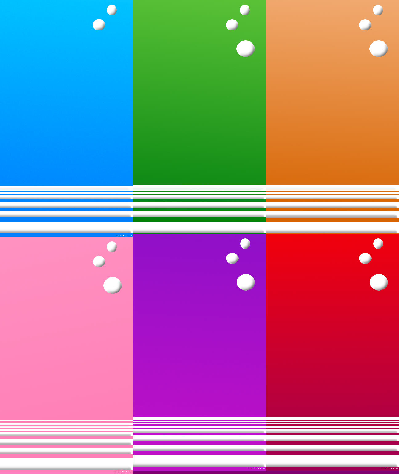 Stylized Desktop and Phone Wallpapers Vol. 1 by ScaerieTale