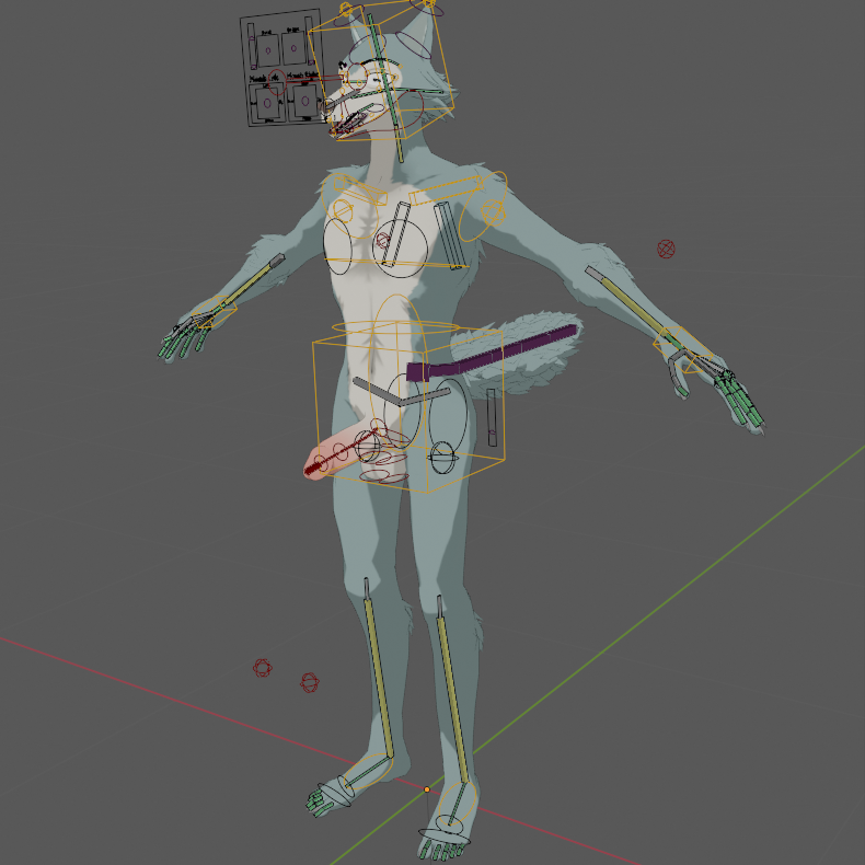 Legoshi Beastars model by Enticia