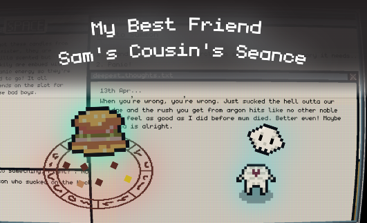 My Best Friend Sam's Cousin's Seance by Love From Tom