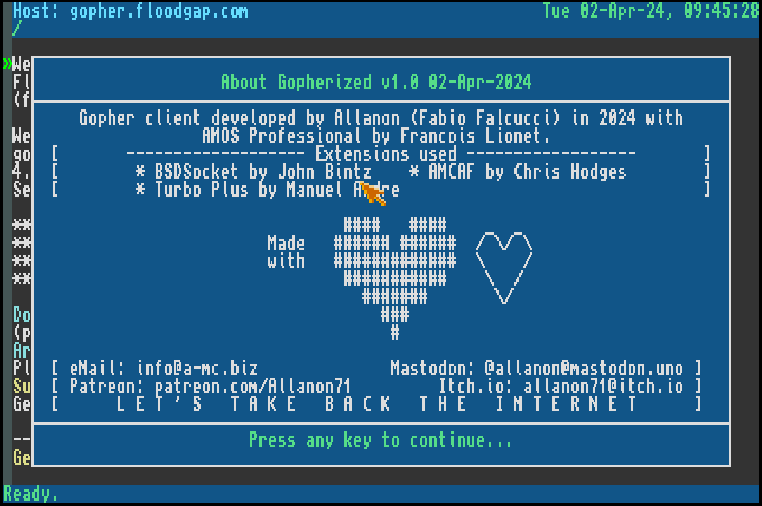 Gopherized by Allanon71