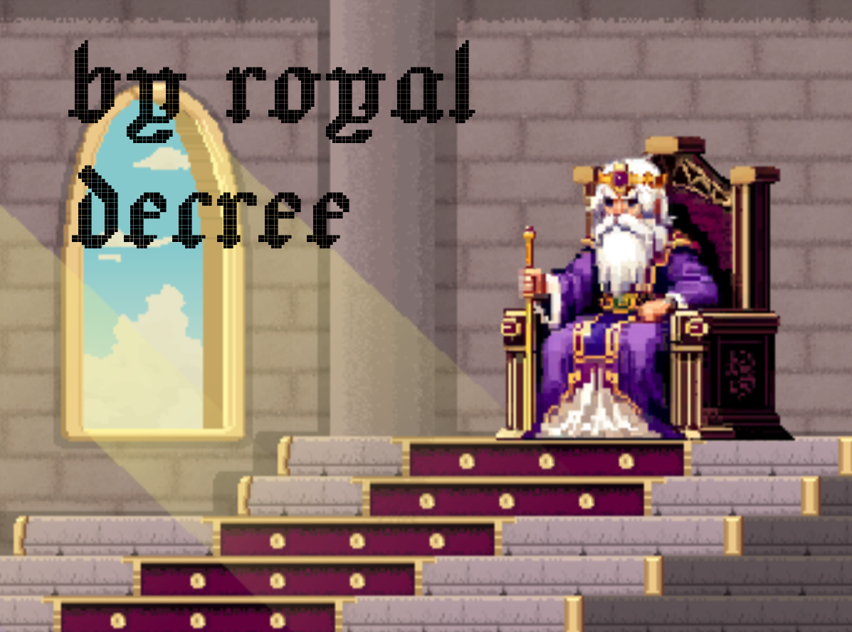 By Royal Decree by Zhirui, bobbinBrick, hidey-hermit, Kazoras