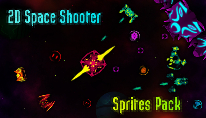 space sprites by Shnab Soft Studio