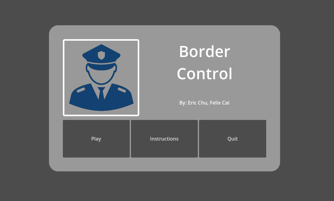 Border Control by AsianPerson