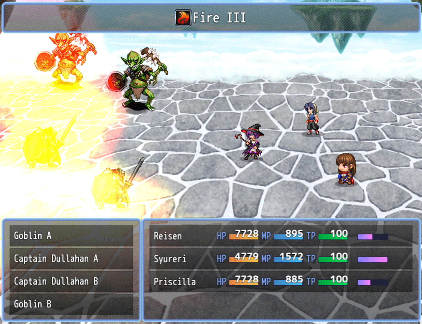 FF Style Battle UI - [MZ] by Dungeonmind