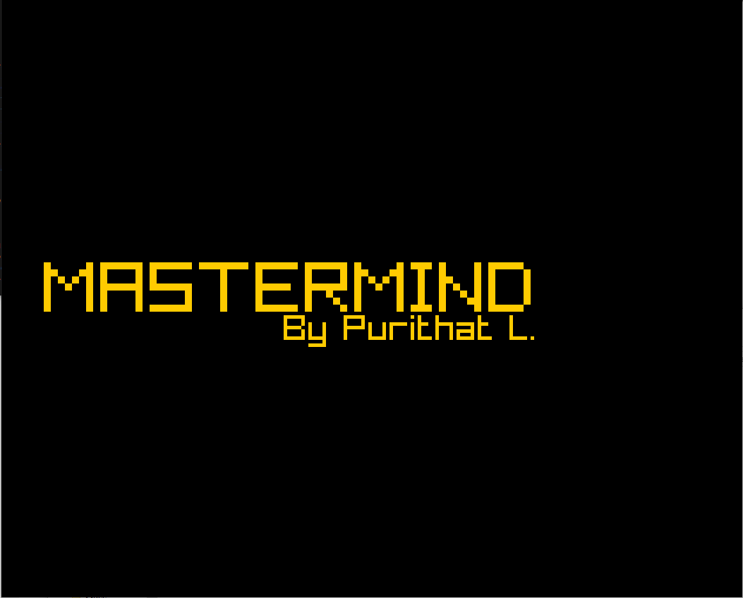 MasterMind by CodeNAME_WNTR