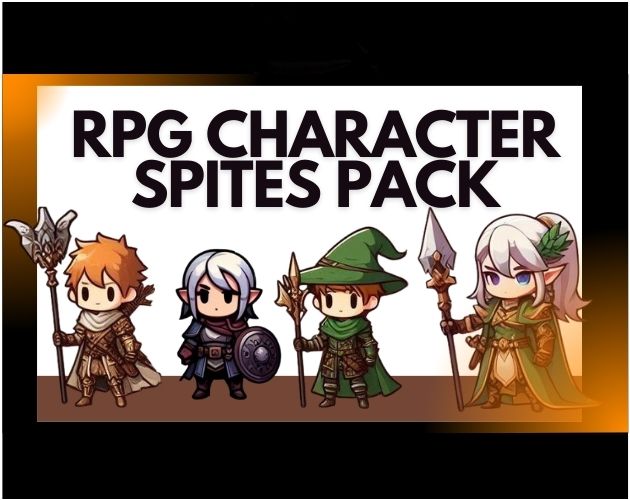 RPG Character Sprites Pack by Joaovitron
