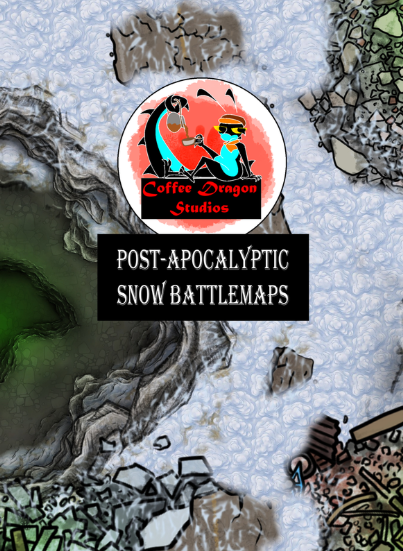 Post-Apocalyptic Snow Maps by Coffee Dragon Studios