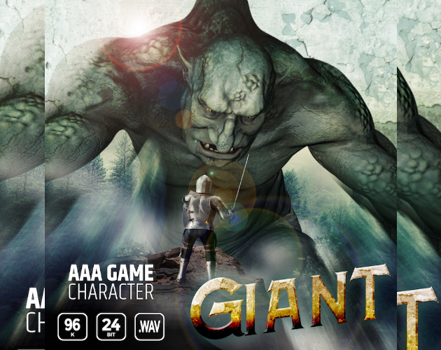 AAA Game Character Giant by Epic Stock Media