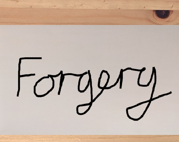 Forgery by bigbluealien for Godot Wild Jam #68 - itch.io