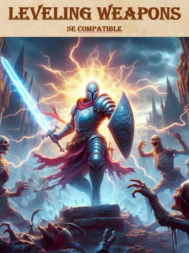 Magic Leveling Weapons for 5E by jira77