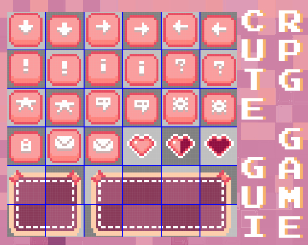 Assets: GUI - Cute Game Buttons by mckenzye