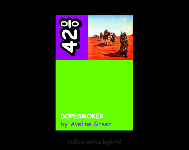 dopesmoker by natalie celeste tautou