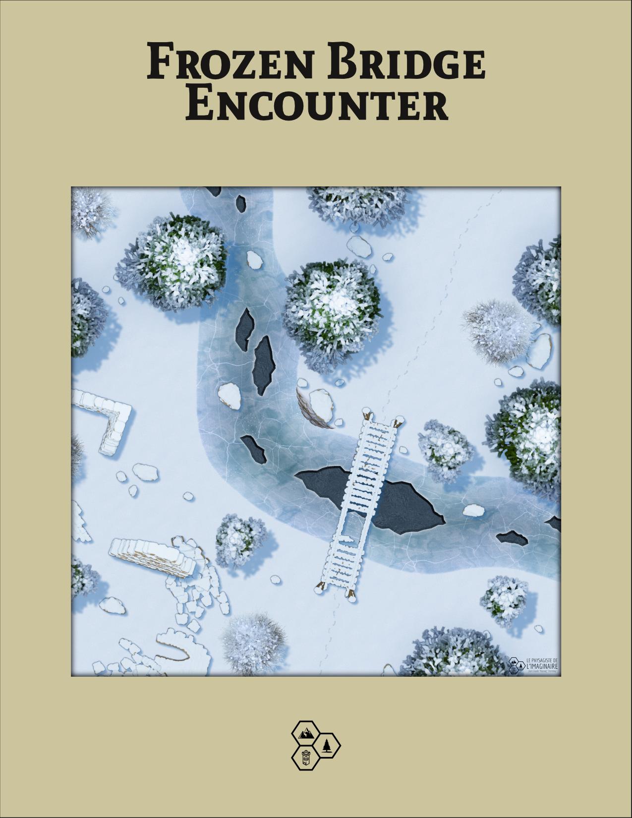 Frozen Bridge Encounter by Raznag