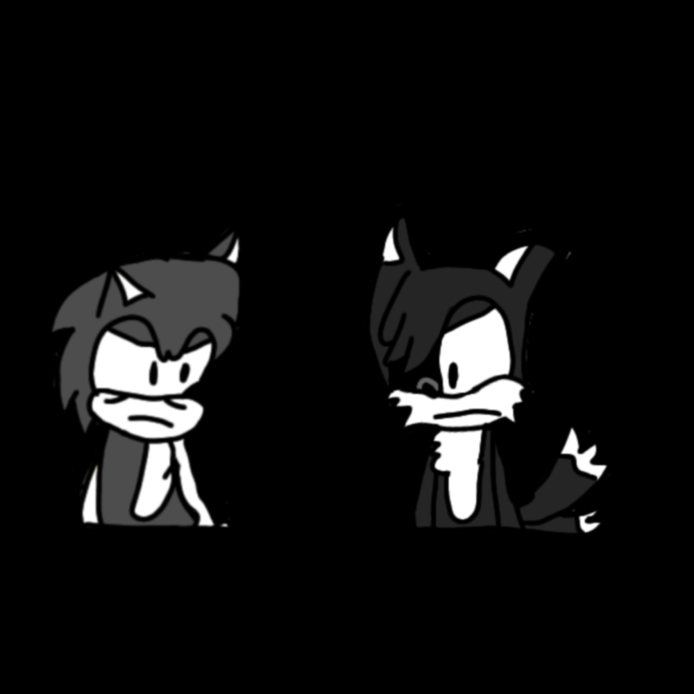 Fnf think reskin but old sonic and tails sprites by JamesTheYtBro