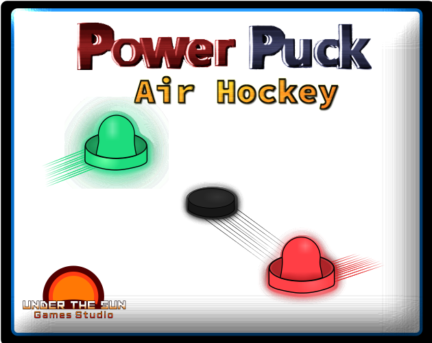 Power Puck Air Hockey by Under the Sun Games