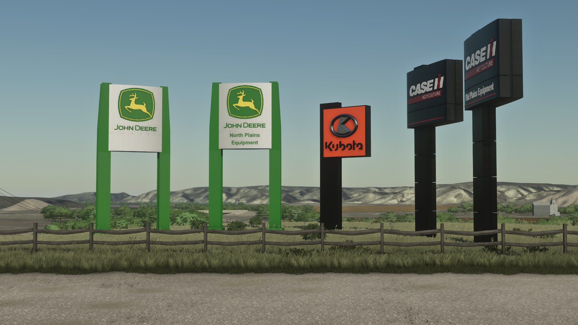 FS22 Dealership Sign Pack by LJR Modding