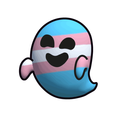 Trans ghost run by Neisum for Queer Games Bundle 2024 Submissions - itch.io