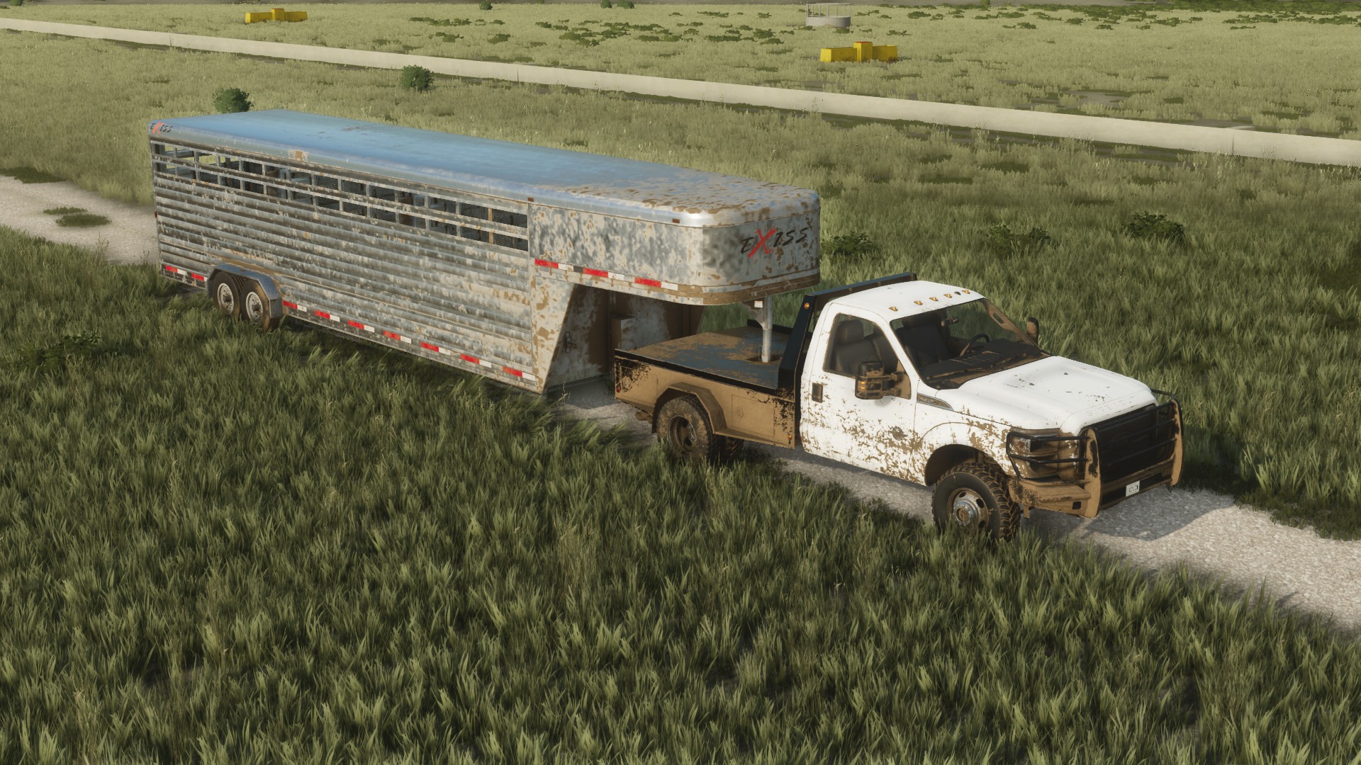 FS22 Exiss Cattle Trailer by LJR Modding