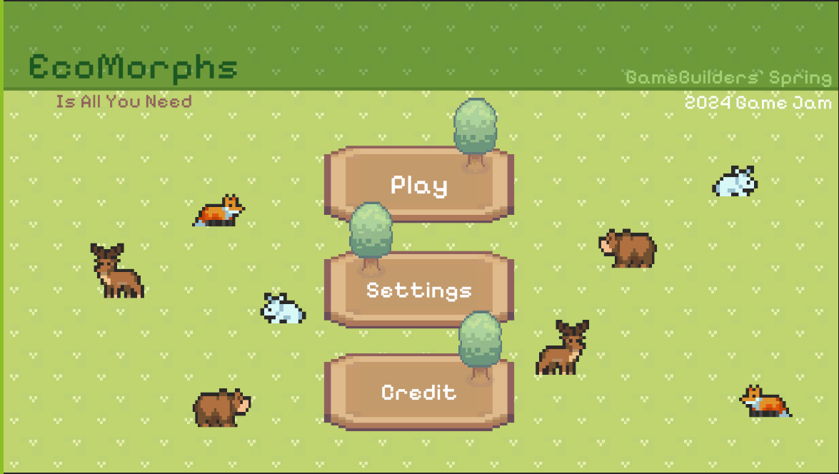 EcoMorphs Is All You Need by CharlieDreemur, meyang1 for GameBuilders' Spring 2024 Game Jam ...